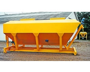 Horizontal silo - fibo intercon - mobile / cement