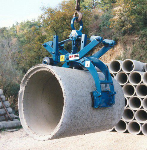 Pipe materials handling clamp - PMF-T series - mdbsrl - for bars