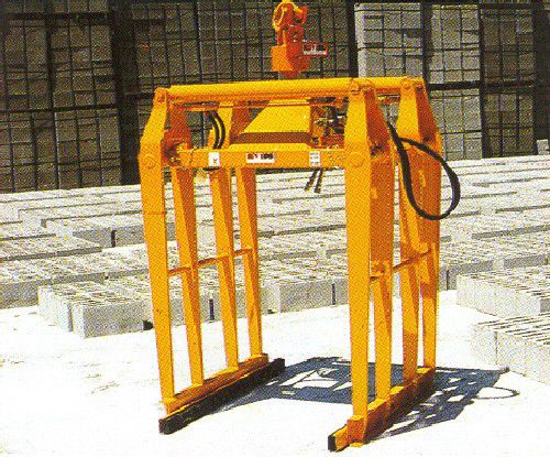 Truck crane hydraulic clamp - PIR-B - mdbsrl - paver placement