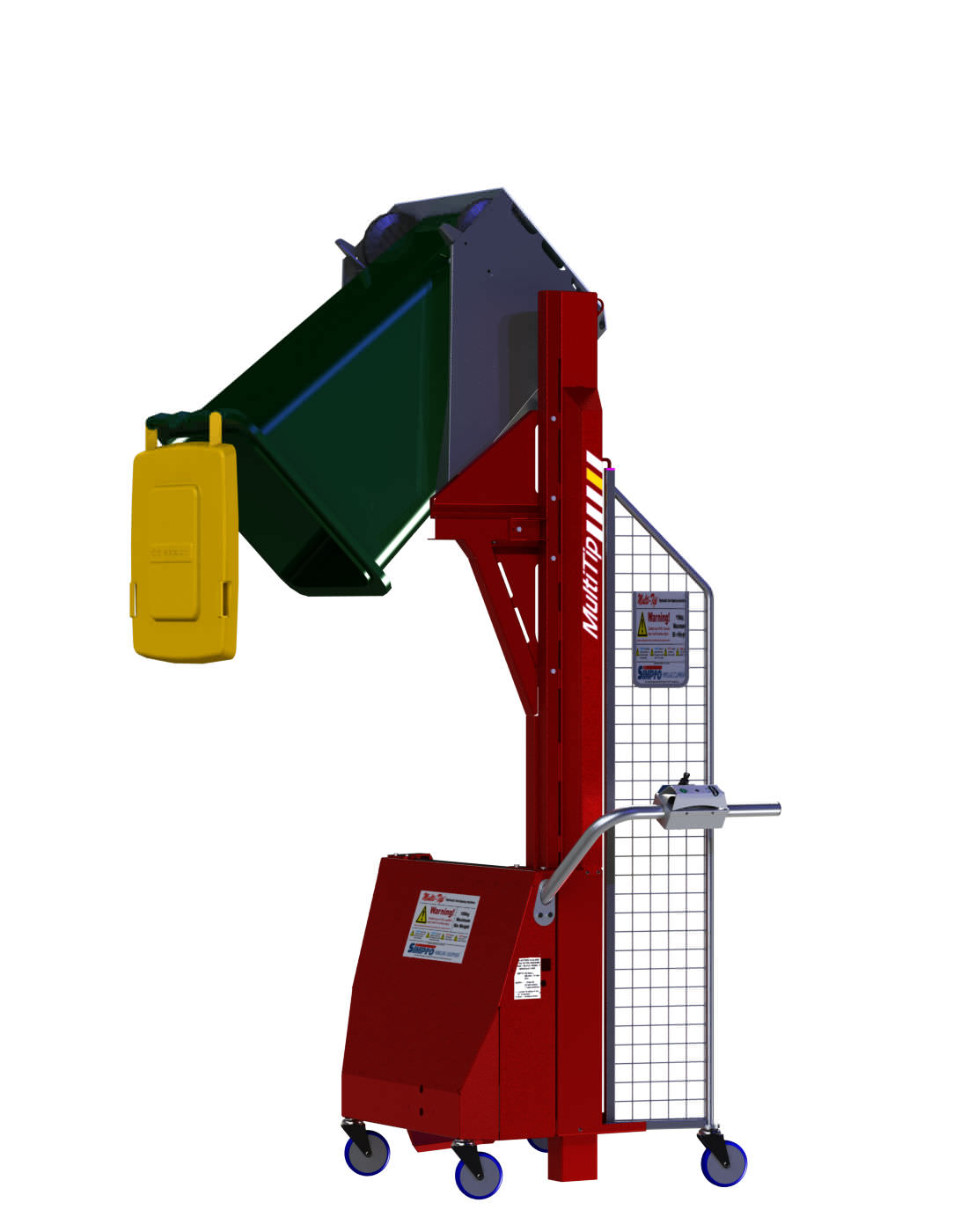 Manual tipping station - 80 - 140 l, 1 200 - 1 600 mm | Multi-Tip ...