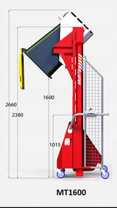 Manual tipping station - 80 - 140 l, 1 200 - 1 600 mm | Multi-Tip ...