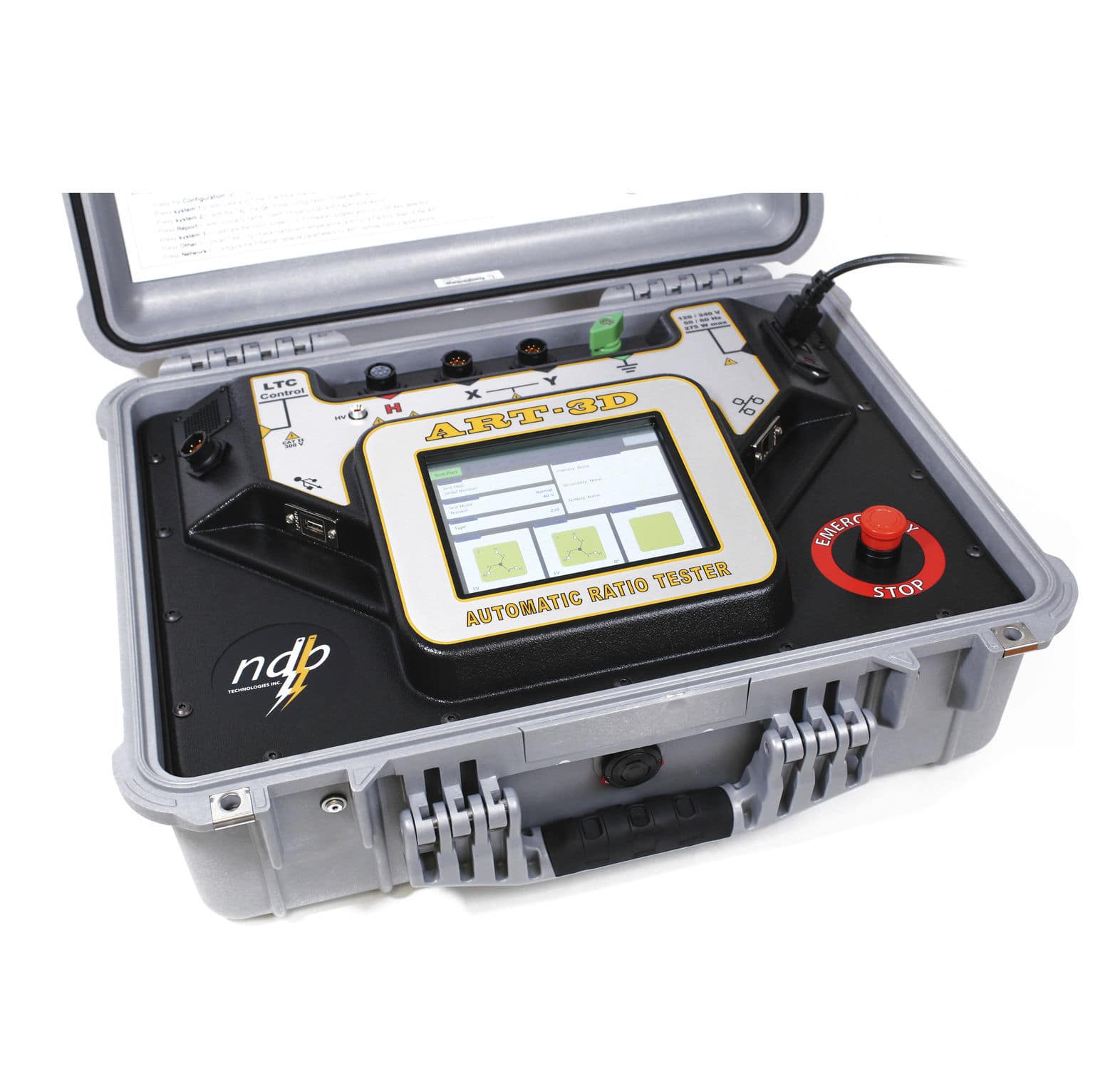 Digital ratiometer - ART-3D - ndb Technologies - for transformers