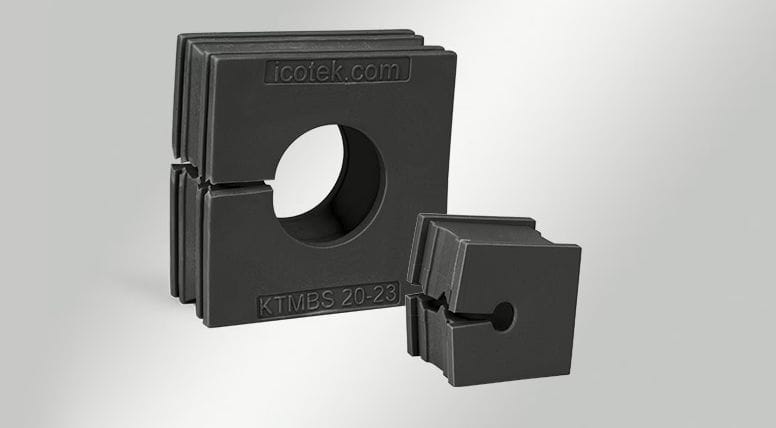 Rubber cable grommet - KTMBS series - icotek GmbH & Co. KG - membrane ...