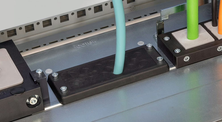 Cable entry plate - KEL-DPR series - icotek GmbH & Co. KG