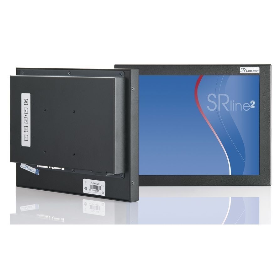 Digitall monitor - M-FLAT 12/8 - SR SYSTEM-ELEKTRONIK GmbH - 12" / 1024 ...