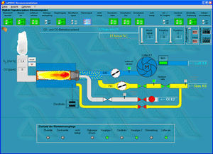 Simulation software - BSIM - Lamtec - interface / combustion process