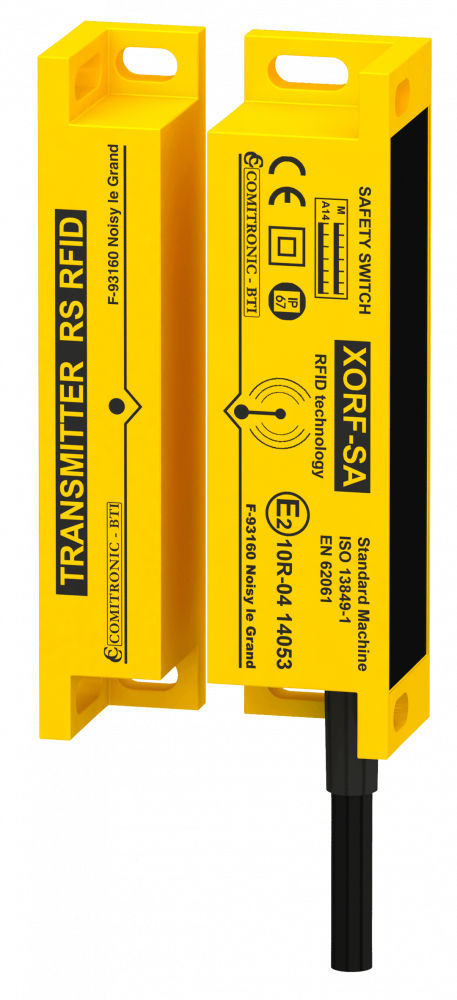 RFID switch - XORF-SA2 - COMITRONIC - BTI - single-pole / waterproof / IP67