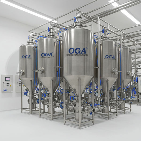 Continuous pneumatic conveying system - OGA SISTEMVAC - for powders ...