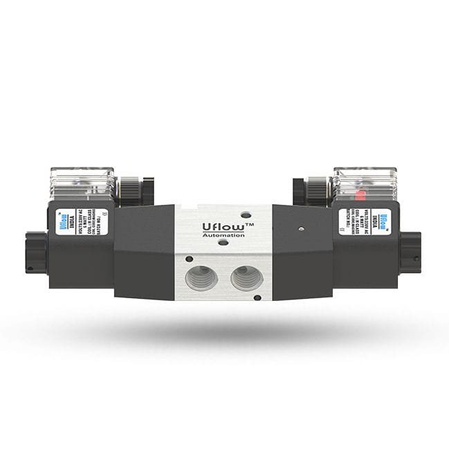 Spool pneumatic directional control valve - DCC series - UFLOW AUTOMATION - pneumatically ...