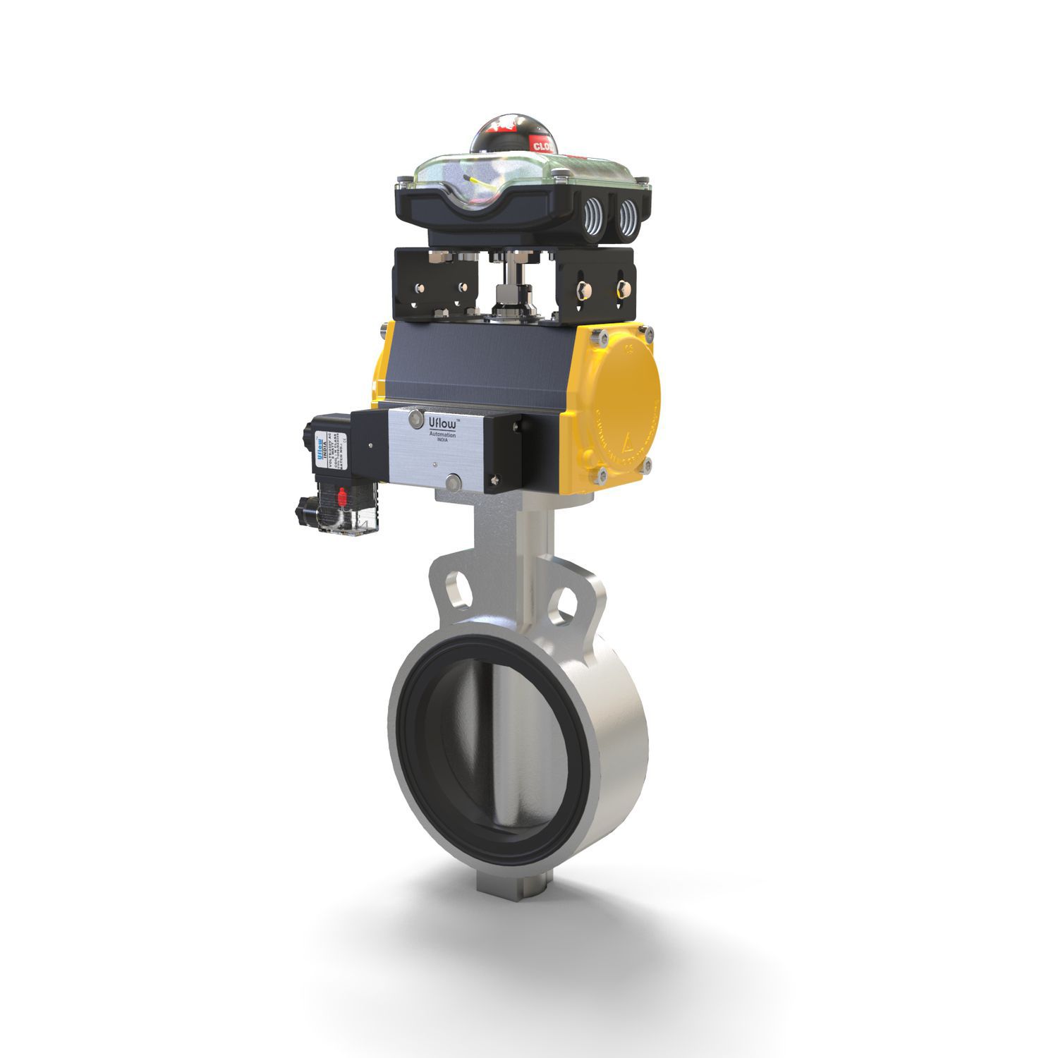 Pneumatic Butterfly Valve