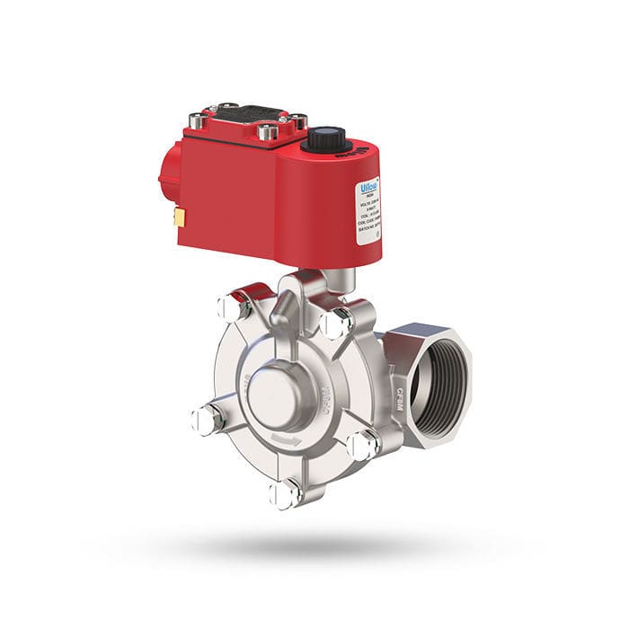 Pilot-operated solenoid valve - PCN FLP - UFLOW AUTOMATION - 2-way / NC ...