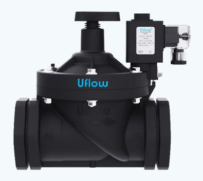 Pilot-operated solenoid valve - PNN series - UFLOW AUTOMATION - 2-way / NC / for water