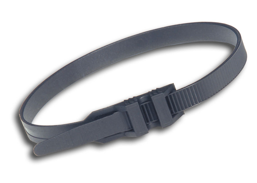 Polymer cable tie - CCI series - MECATRACTION - UV-resistant / chemical ...