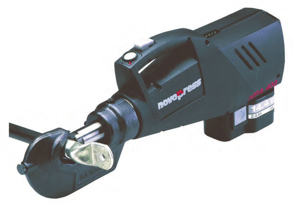 Electro-hydraulic press - HPA400 - MECATRACTION - swaging / hand-held