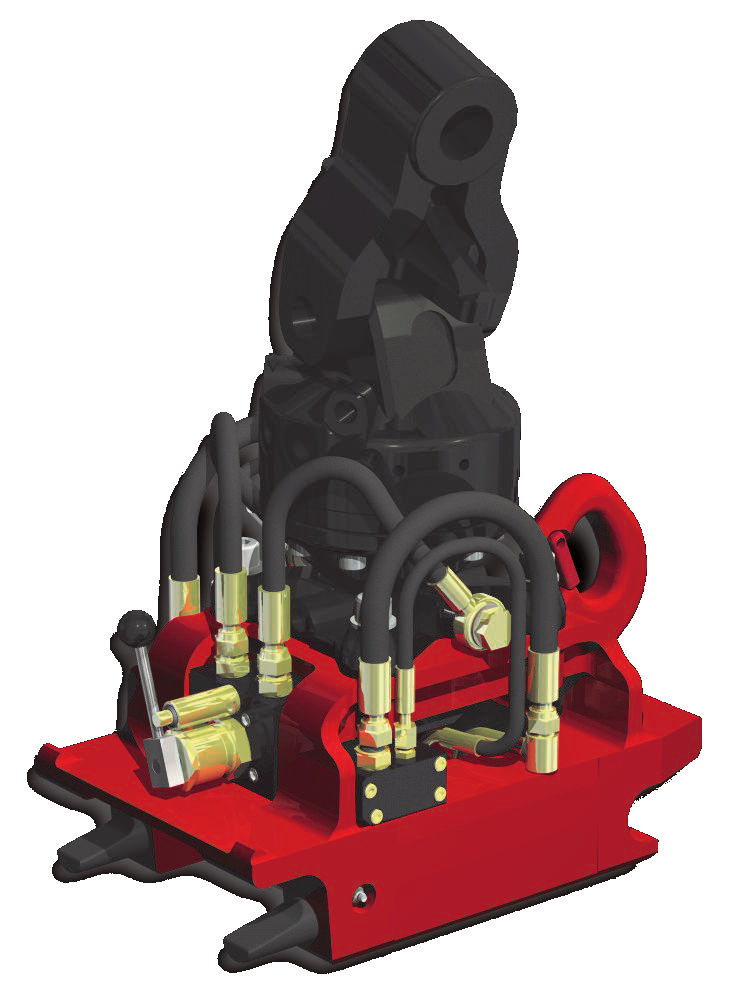 Crane quick coupler - OQC 40M - OilQuick AB