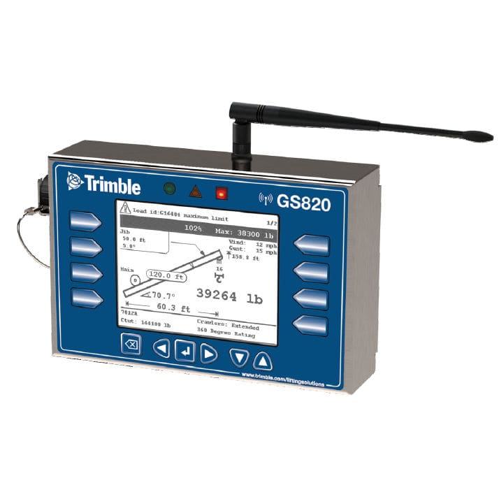 Wind speed indicator - GS820-CSA - Trimble - LED / panel-mount / with ...