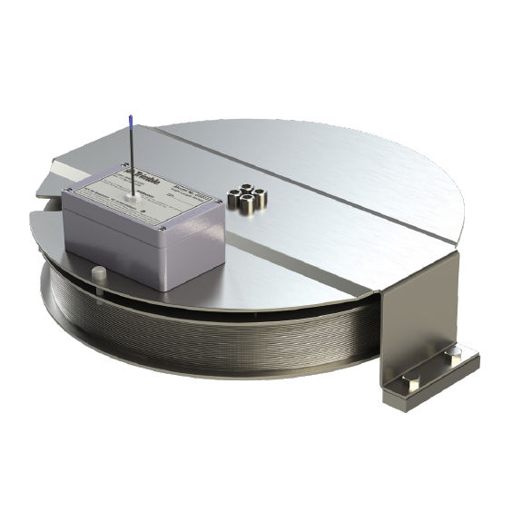 Draw-wire position sensor - GS112 - Trimble - magnetic / SSI / metal