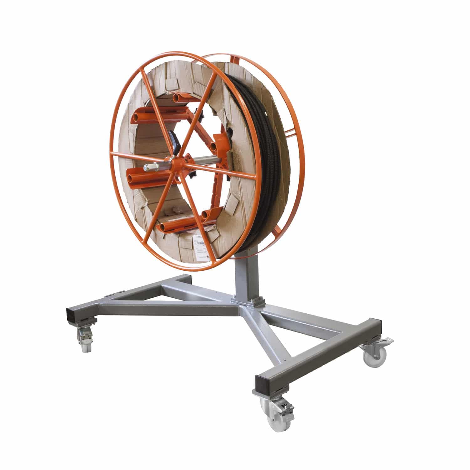 Electric dereeler - DRS series - Metzner Maschinenbau GmbH - cable