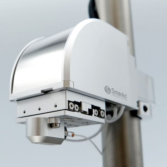 XYZ positioning system - SmarAct GmbH - laser / compact