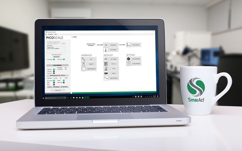 Synchronization firmware - SmarAct GmbH - calculation / analysis / configuration