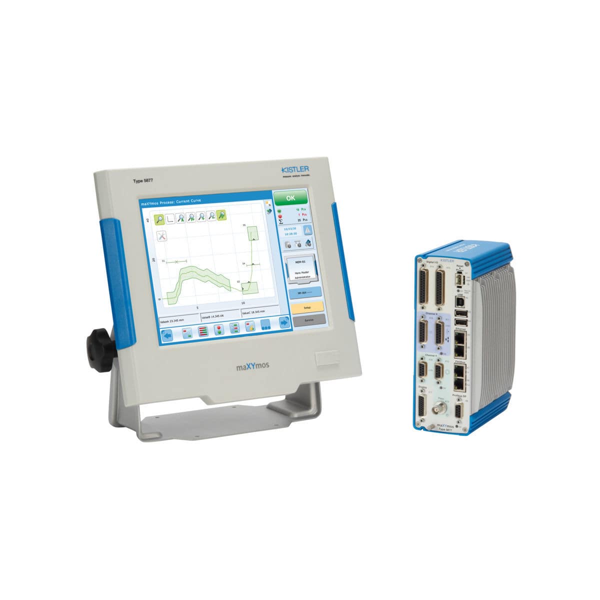 Measurement monitoring system - 5877B0 - Kistler - process / fieldbus ...
