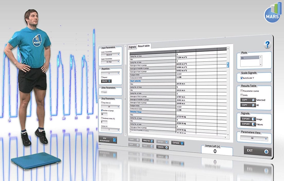 Performance analysis software - MARS V5.0 - Kistler - measurement ...