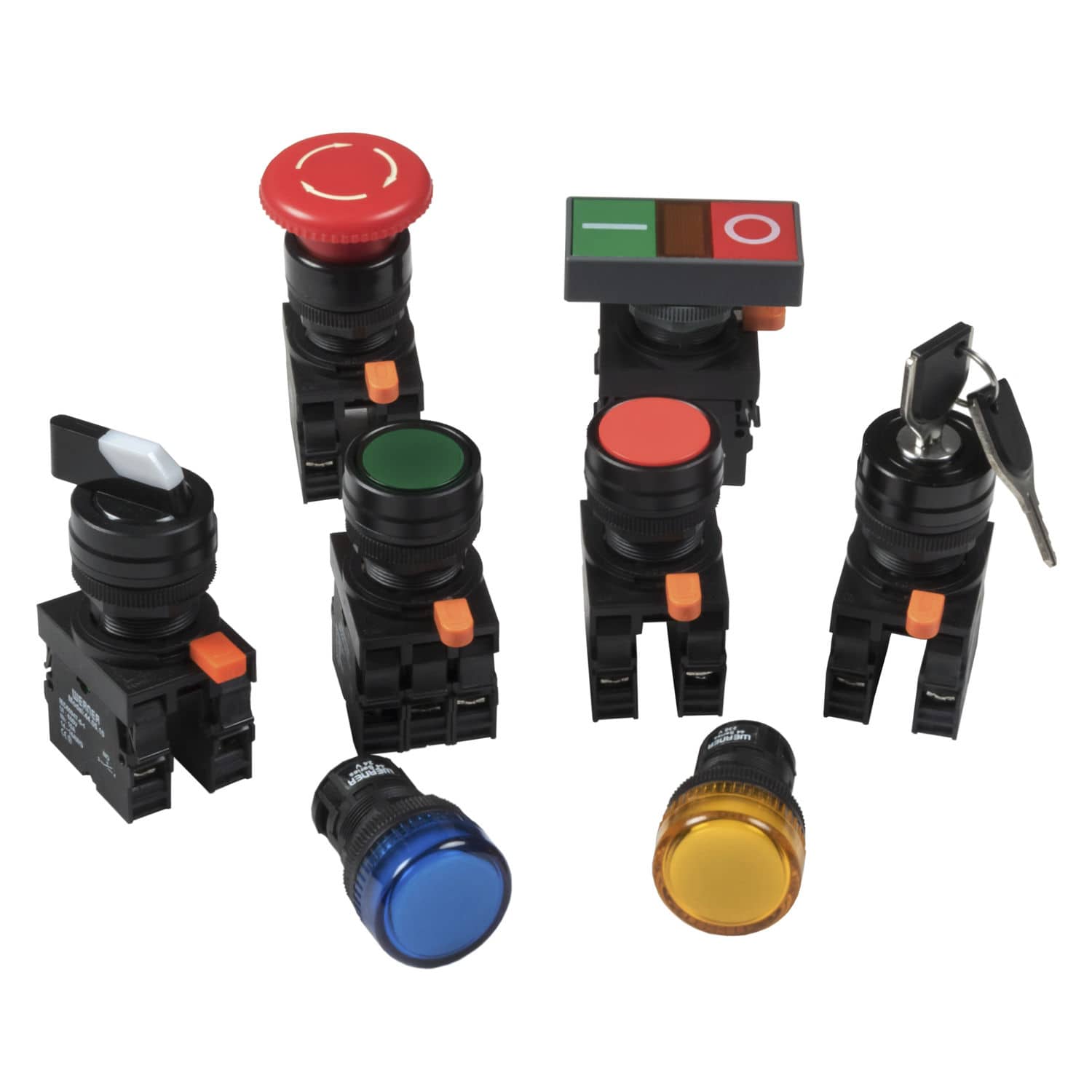 Push-button switch - 44 Series - Werner Electric GmbH