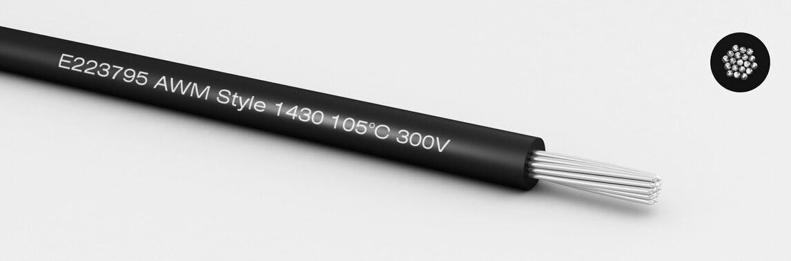 PVC hook-up wire - UL/CSA Style 1430 - MediKabel GmbH - UL / CSA