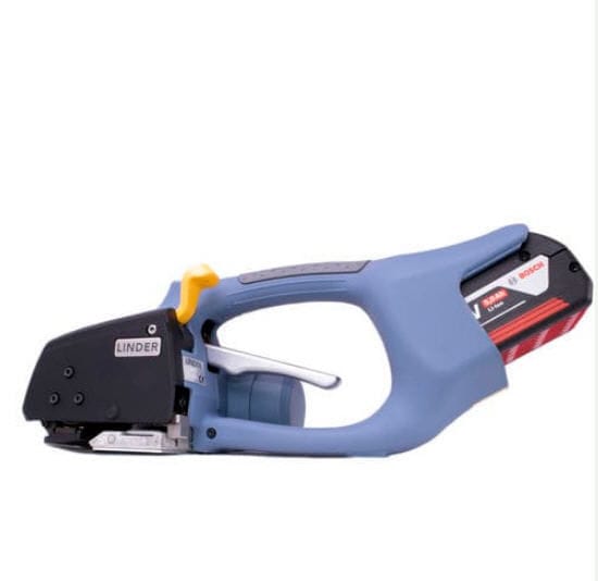 Manual strapping tool - LST252 - Linder GmbH - battery-powered / for plastic straps / for PP-PET ...
