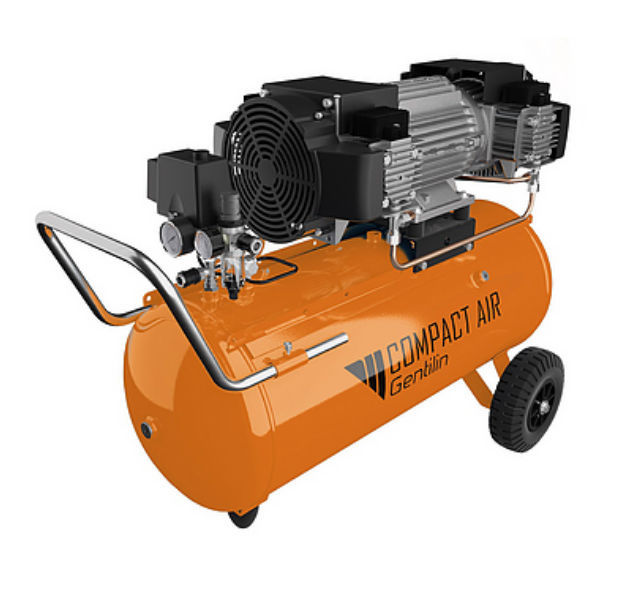 Piston compressor - EK660/100 - GENTILIN SRL - air / electrically ...