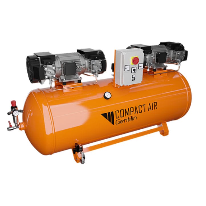 Piston compressor - EK1320/500 - GENTILIN SRL - air / electrically ...