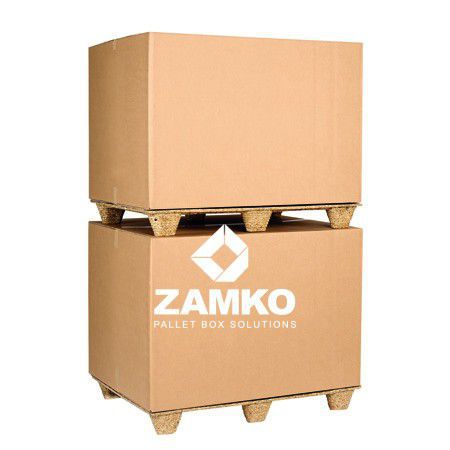 Cardboard pallet box - KAN.e80 - ZAMKO - transport / lightweight ...