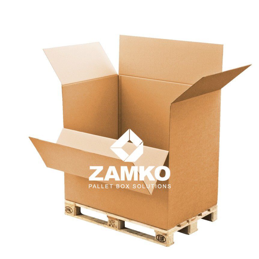 Cardboard pallet box - KAN.z99 - ZAMKO - storage / transport / handling