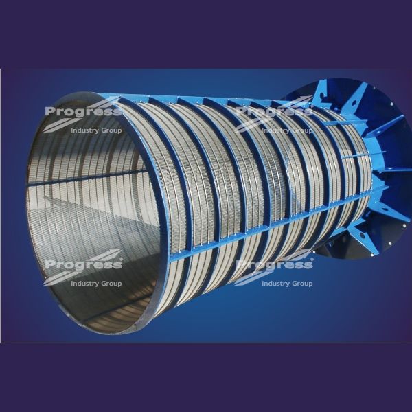 Rotary wedge wire screen - Progress Eco
