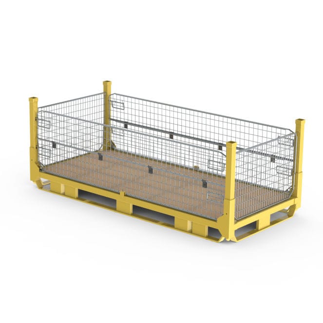 Overhead maintenance mesh cage - DX series - SAS DUPLEIX