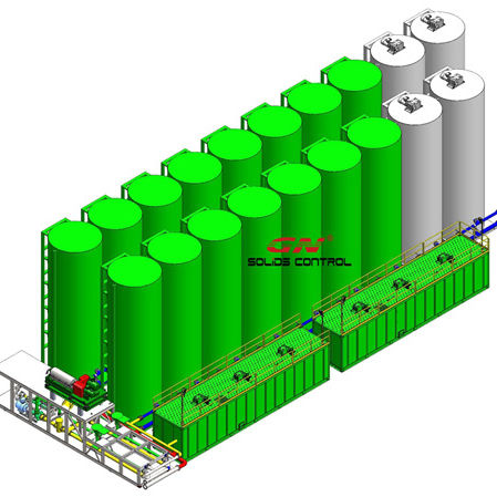 Slurry tank - GN Solids Control - rectangular / vertical / horizontal
