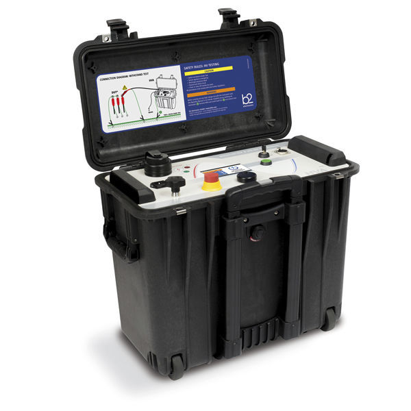 High-voltage tester - HVA34-1 & HVA34TD-1 - b2 electronics GmbH - VLF ...