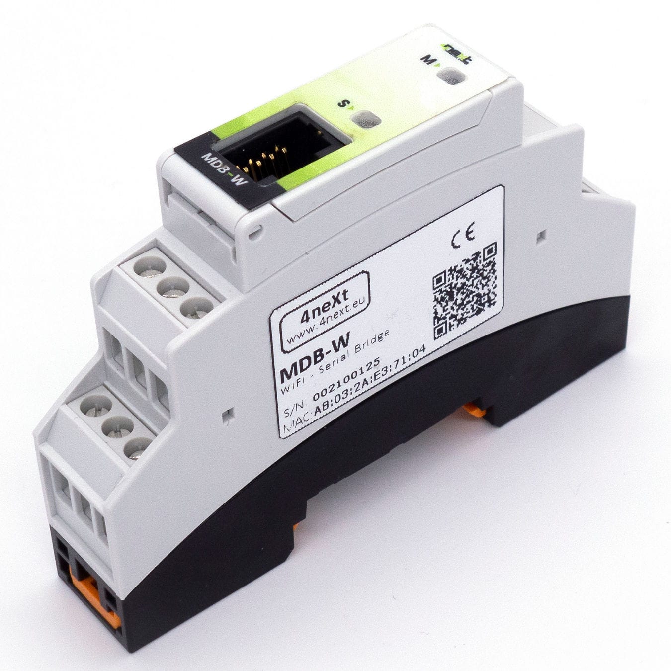 Serial to Wifi converter - MDB-W - 4neXt - protocol / RS-485 to Wifi ...