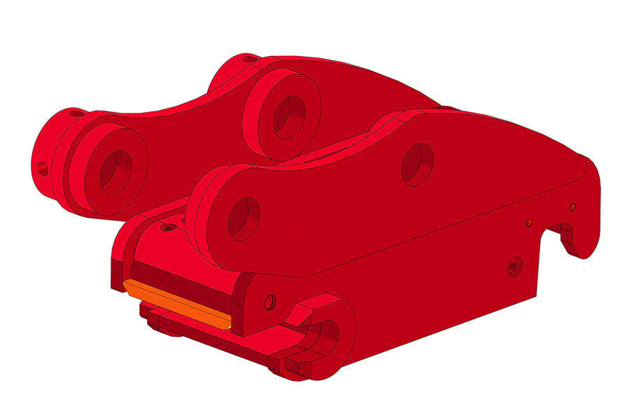 Excavator quick coupler - KINSHOFER