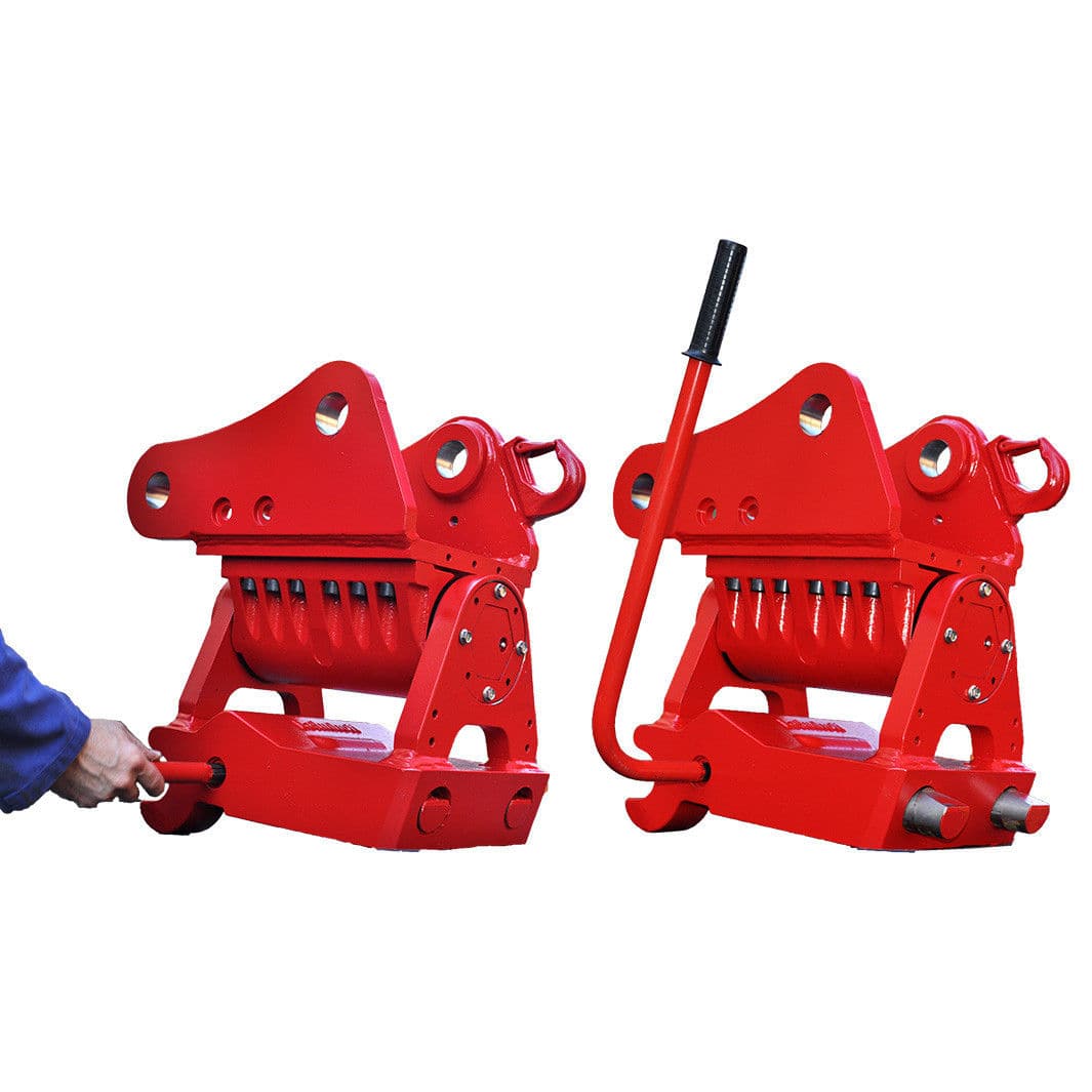 Excavator tilting tool attachement system - TC09 - KINSHOFER