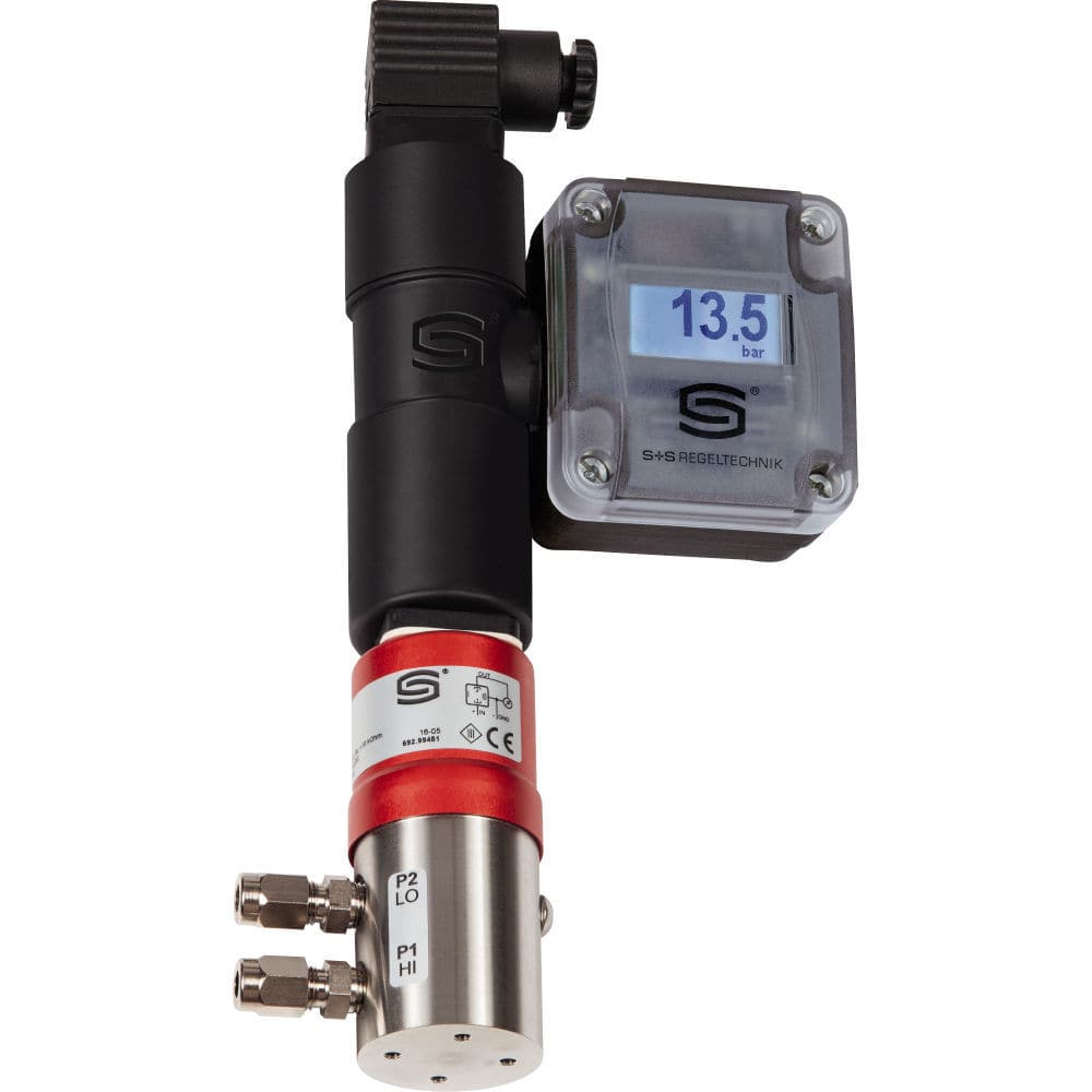 Differential pressure transmitter - SHD 692-U-919 LCD - S+S ...