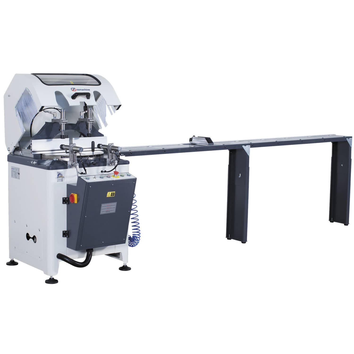 Toothed blade cutting machine - METEOR 500 - OZMACHINE - for aluminum ...