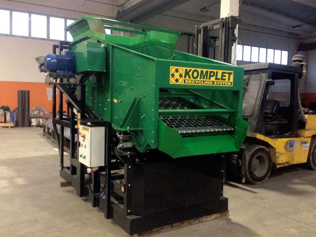 Crusher loading screener - GV series - Komplet Italia srl - vibrating ...