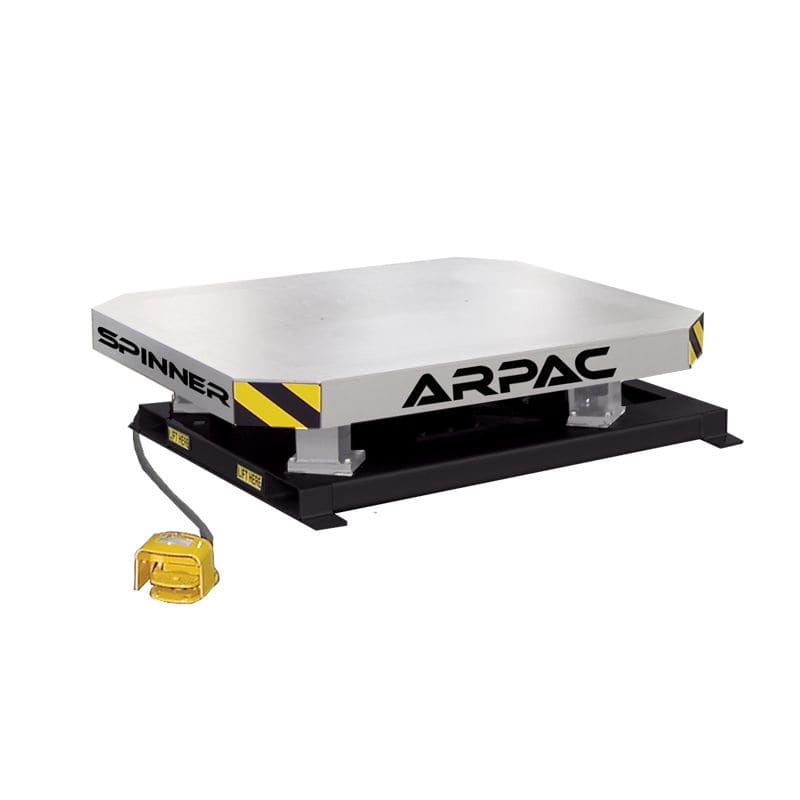 Manual turntable - Spinner HP - ARPAC Group - horizontal