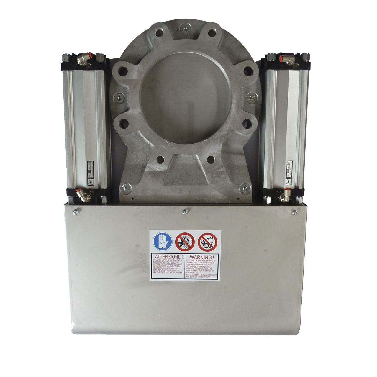 Knife gate valve - SGA2 - COMAV - pneumatic / for powders / for granulates