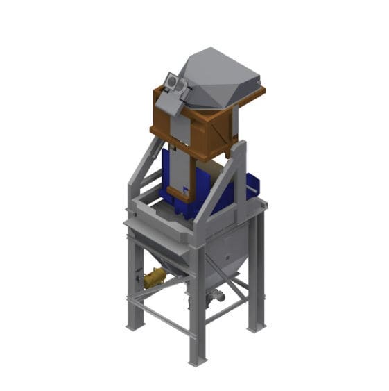 Powder unloading system - COMAV - for octabin