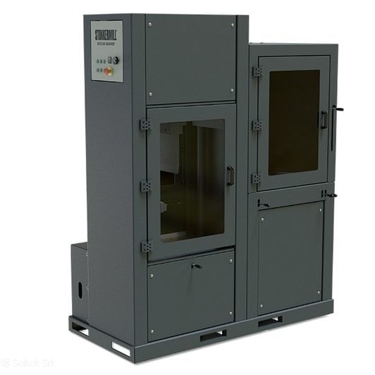 Waste chopper - E-MOTORCHOP - SELTEK SRL - for metals / knife / vertical