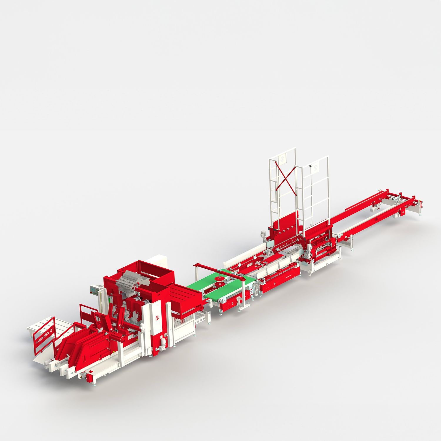 Pallet nailing line - Dynamic Machine DM1 - Störi Mantel - automatic ...