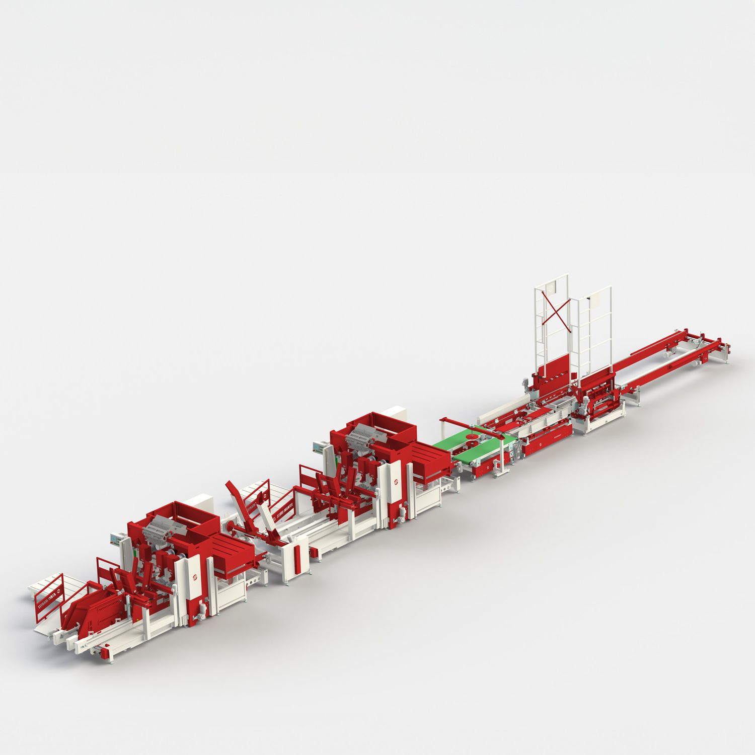 Pallet nailing line - Dynamic Machine DM2 - Störi Mantel - automatic ...