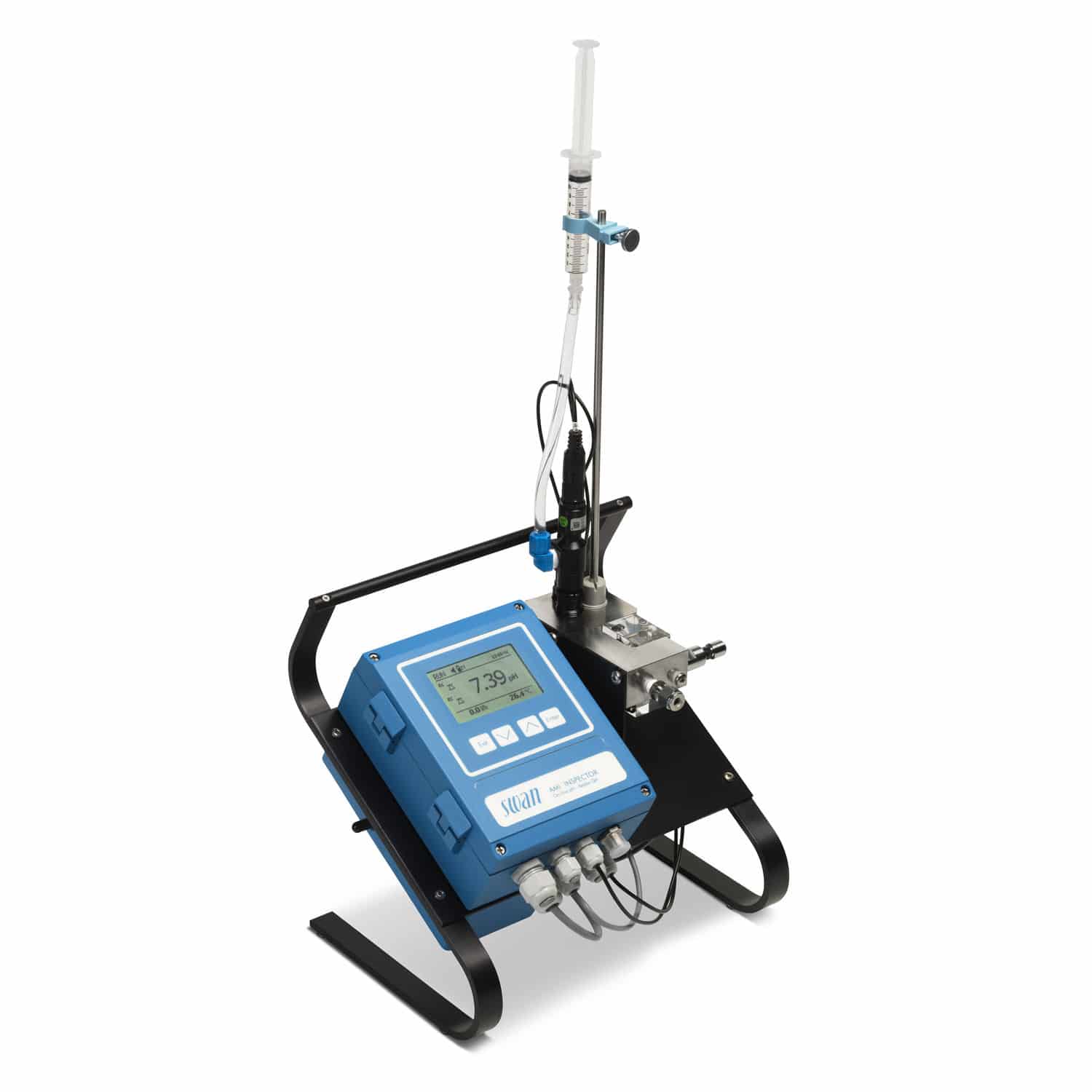 Portable pH meter - AMI INSPECTOR - Swan Analytical Instruments - process